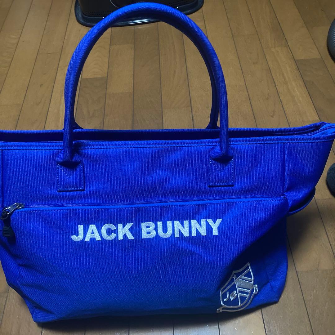 JACK BUNNY トートバッグ 青　ロッカーバッグ