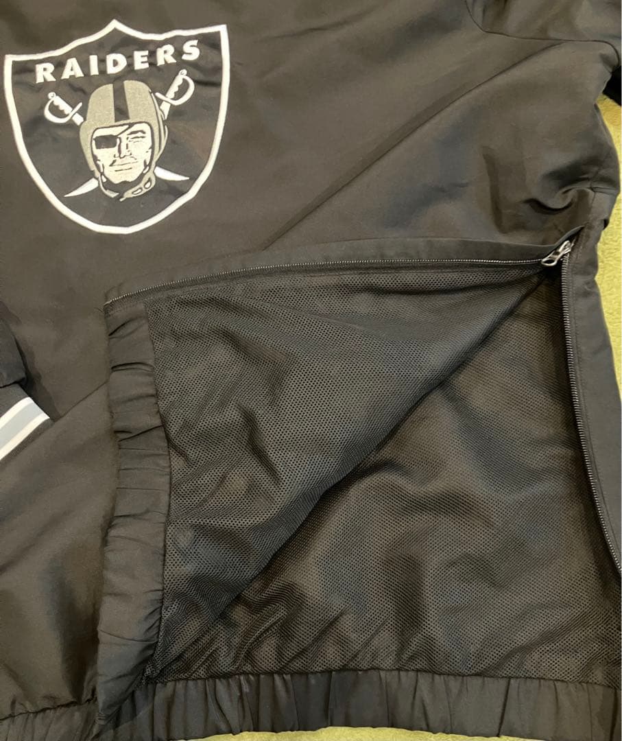 RAIDERS STARTER プルオーバー 4XL レイダース 　ナイロン