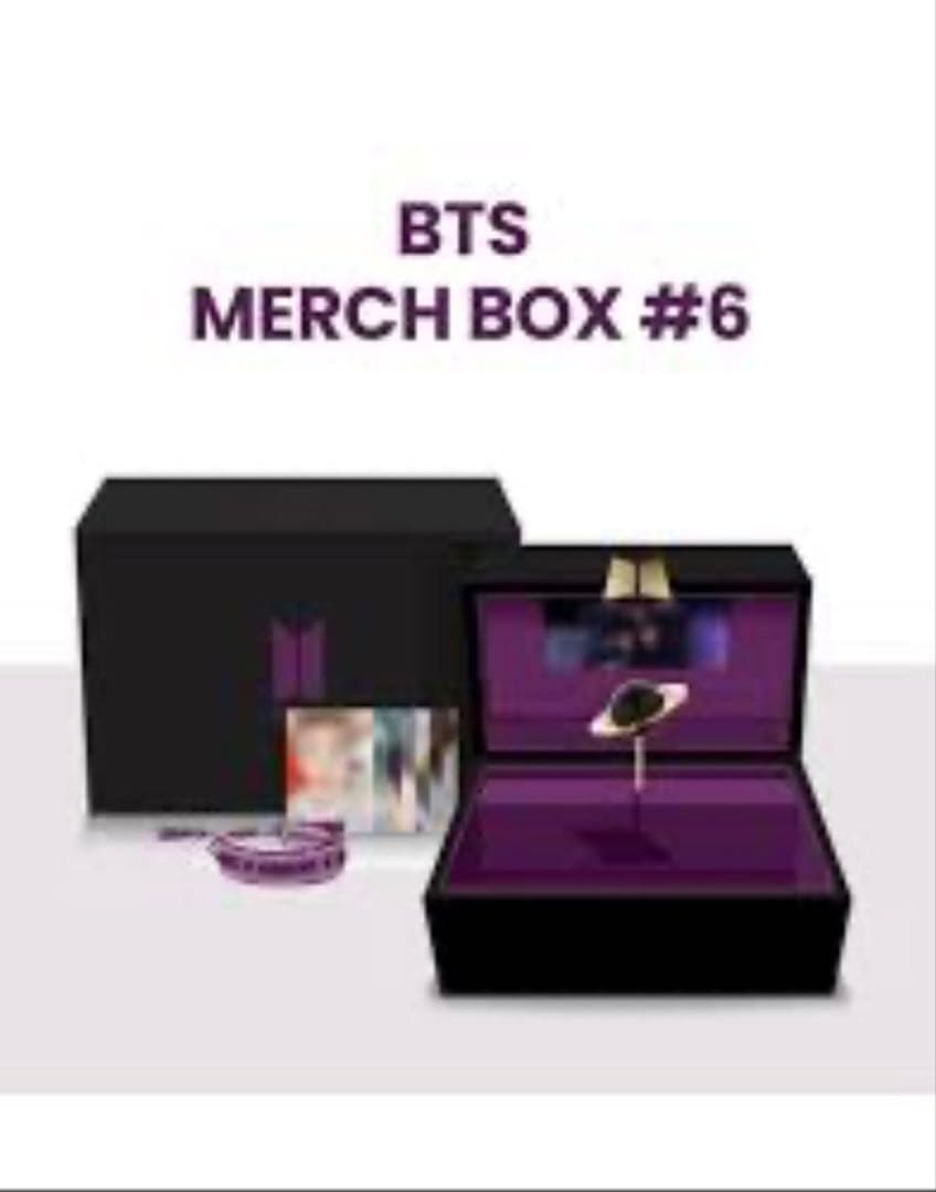 BTS MERCH BOX #6 オルゴール ブレスレット フォトカード