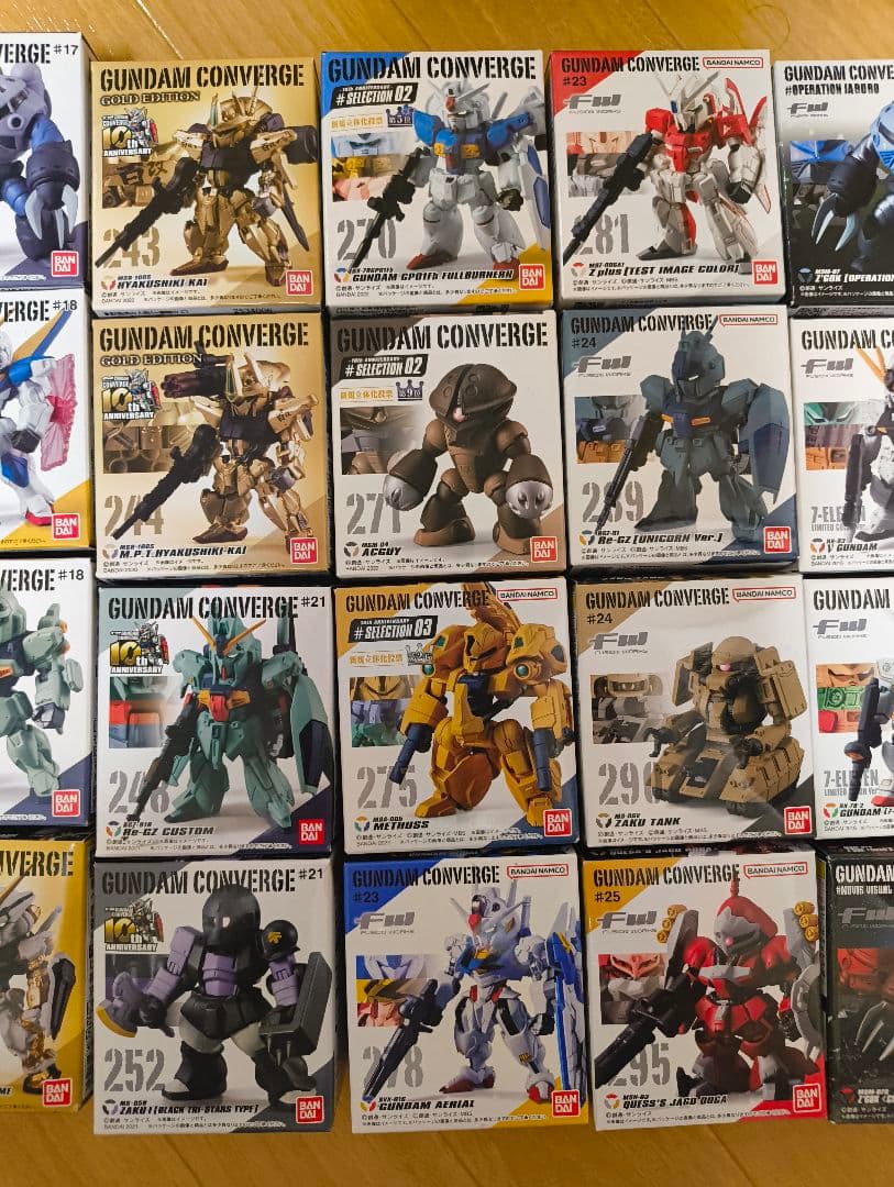 《値下げ》GUNDAM CONVERGE まとめ売り　未開封61個 開封済45個