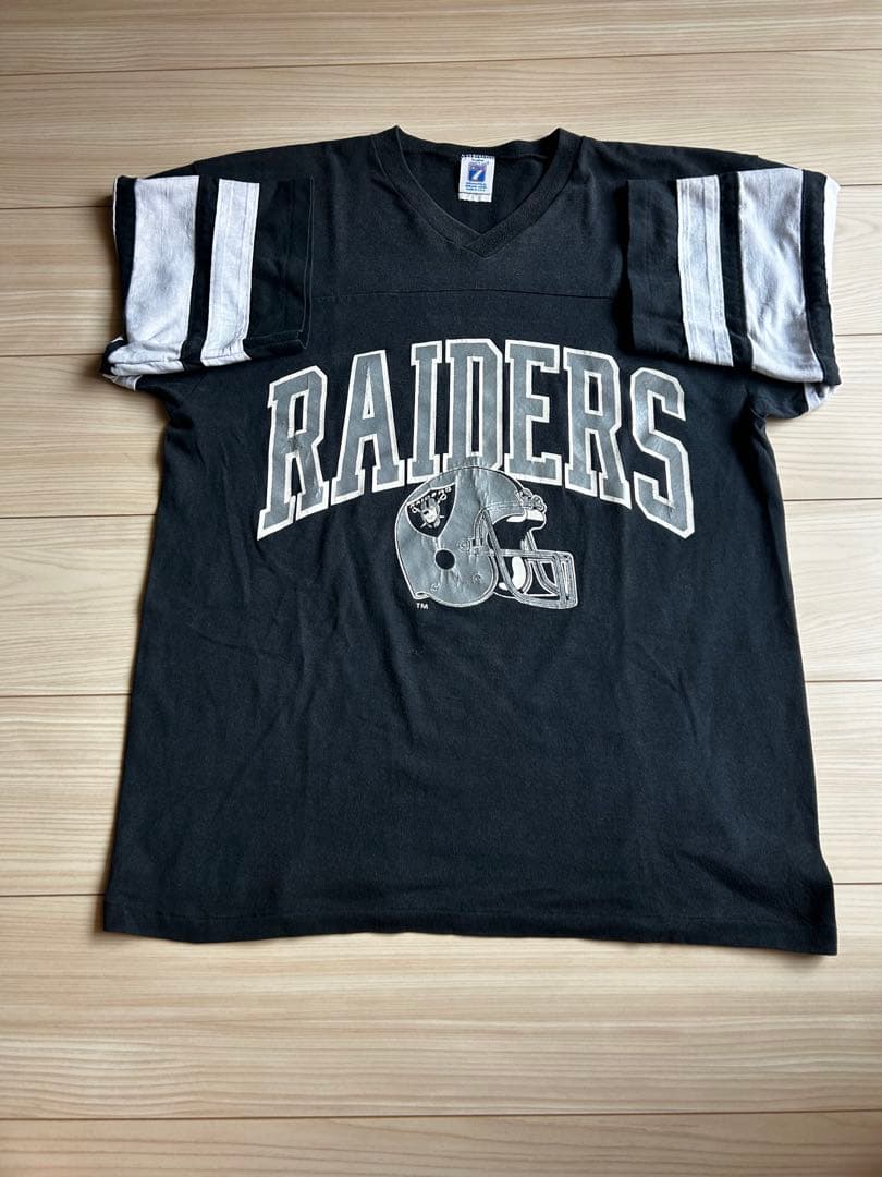 90's ヴィンテージRAIDERS レイダースフットボールシャツ
