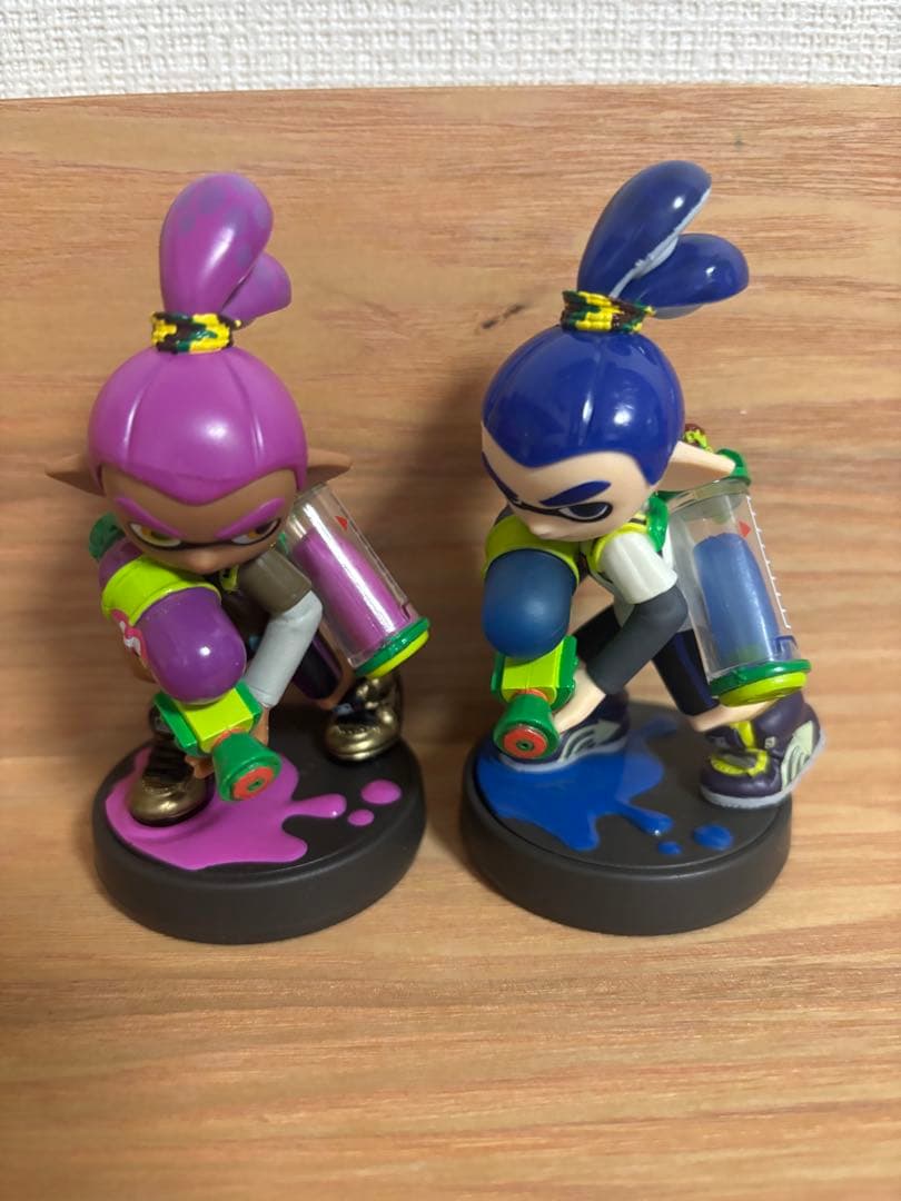 amiibo スプラトゥーン フィギュア 8体