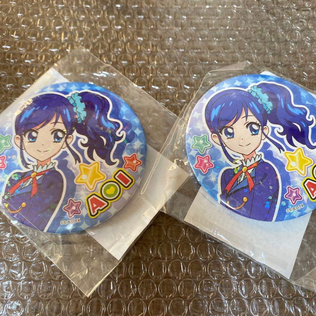 アイカツ霧矢あおい制服缶バッジ！