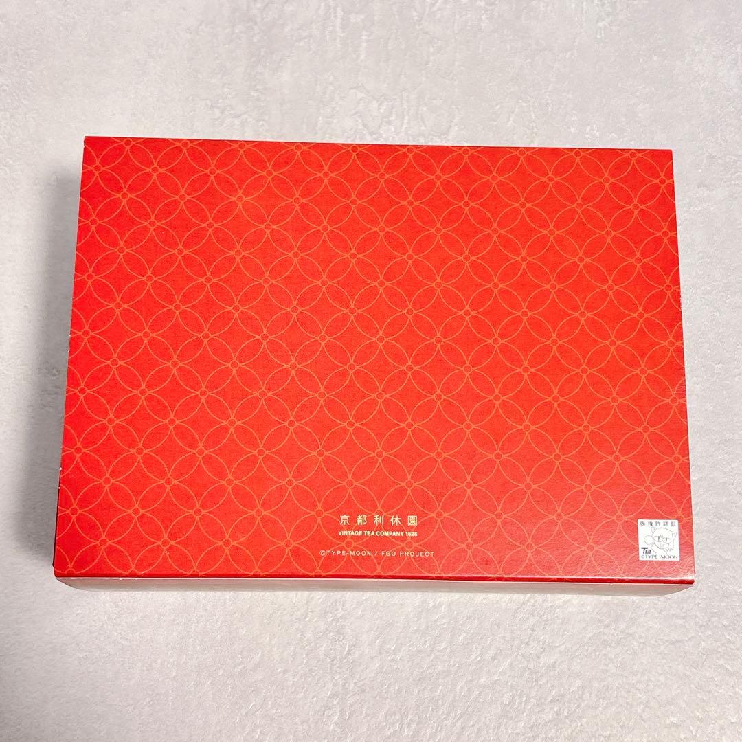 FGO 京都利休園 コラボ 限定 スリーブ付き お茶セット モルガン