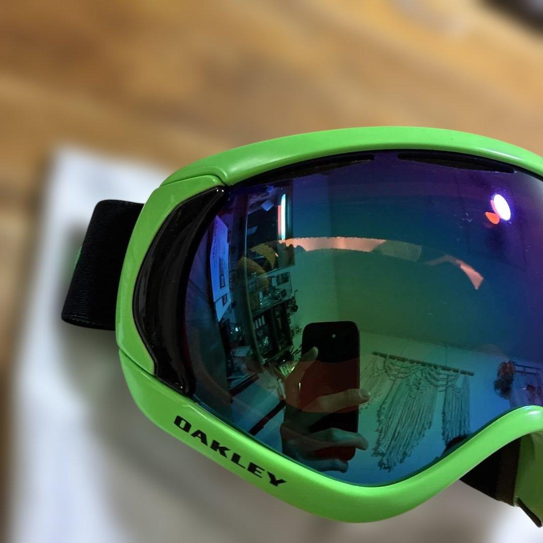 OAKLEY PRIZM スノーゴーグル グリーン