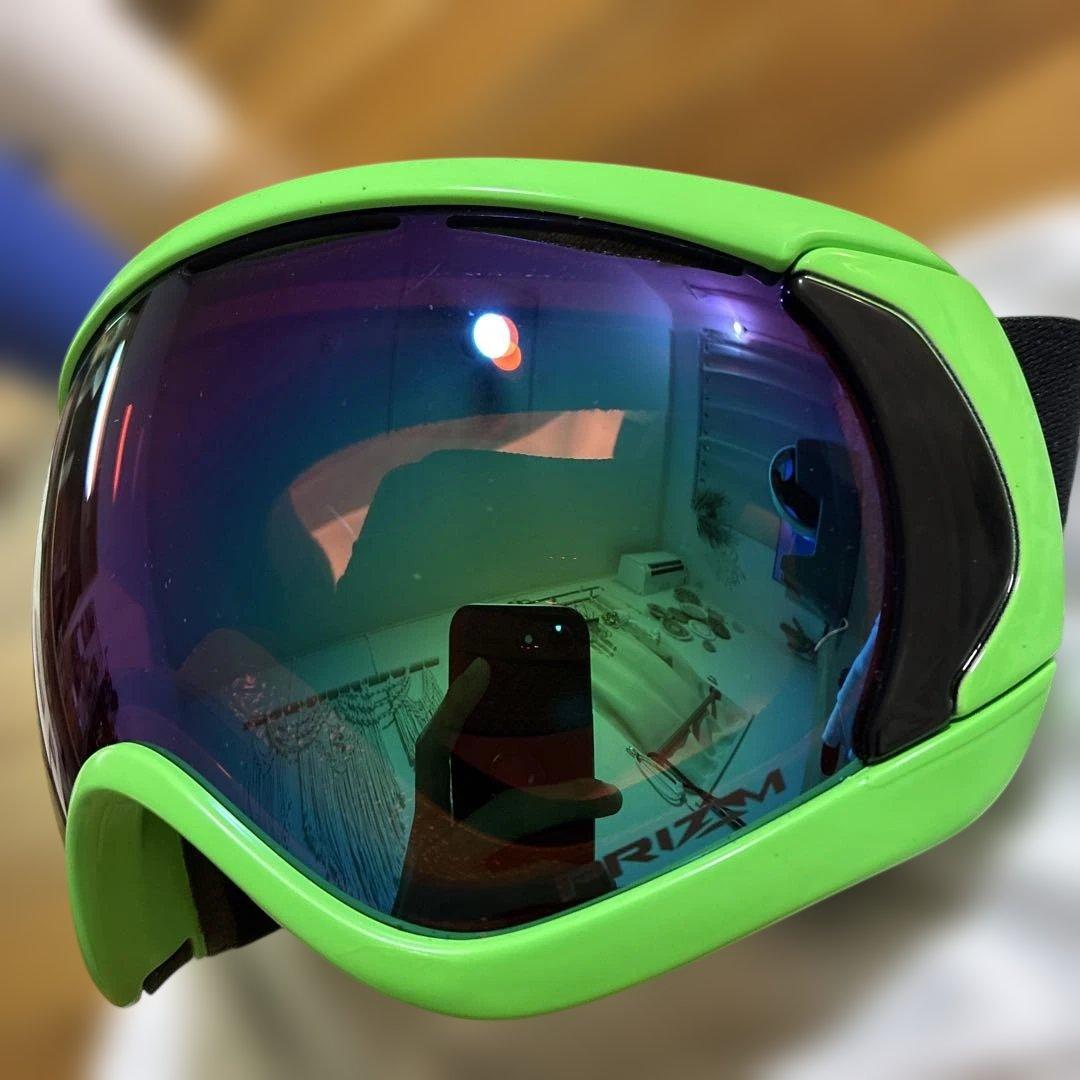 OAKLEY PRIZM スノーゴーグル グリーン