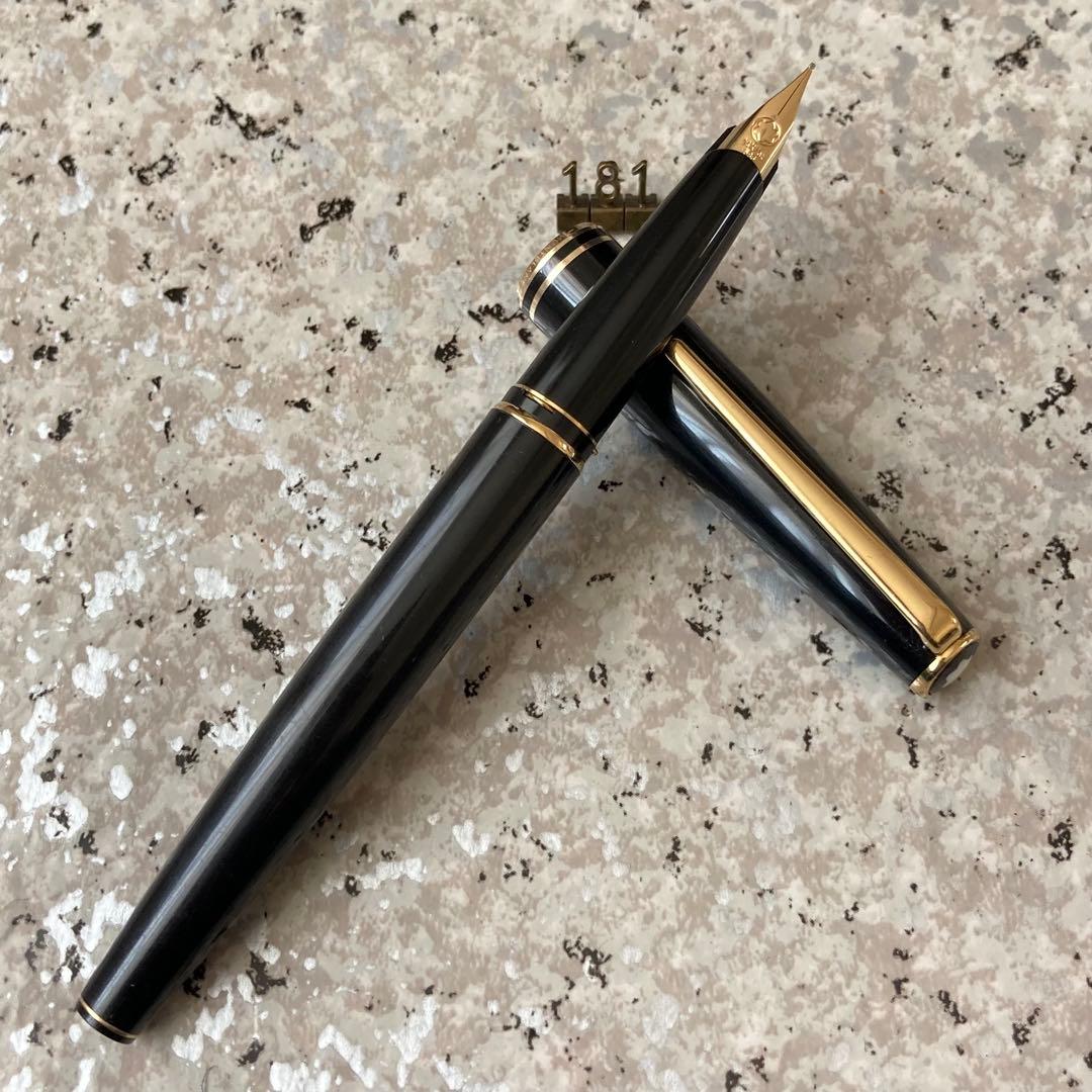 #181 オーバーホール済み 万年筆 モンブラン MONTBLANC 14k