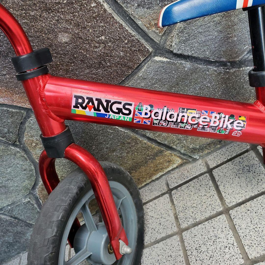 RANGS バランスバイク 赤 イギリス国旗デザイン　ストライダー