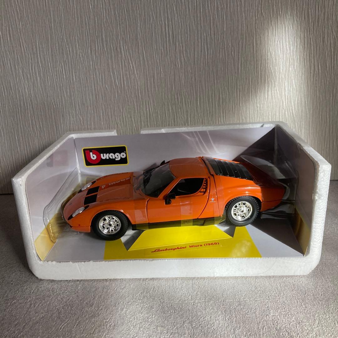 Bburago ブラーゴ　Lamborghini Miura 1/18 オレンジ