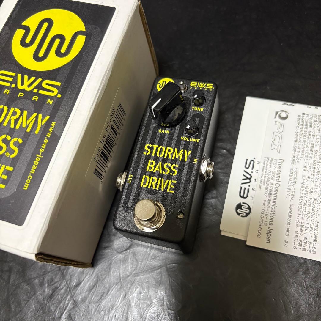 E.W.S STORMY BASS DRIVE ベース エフェクター