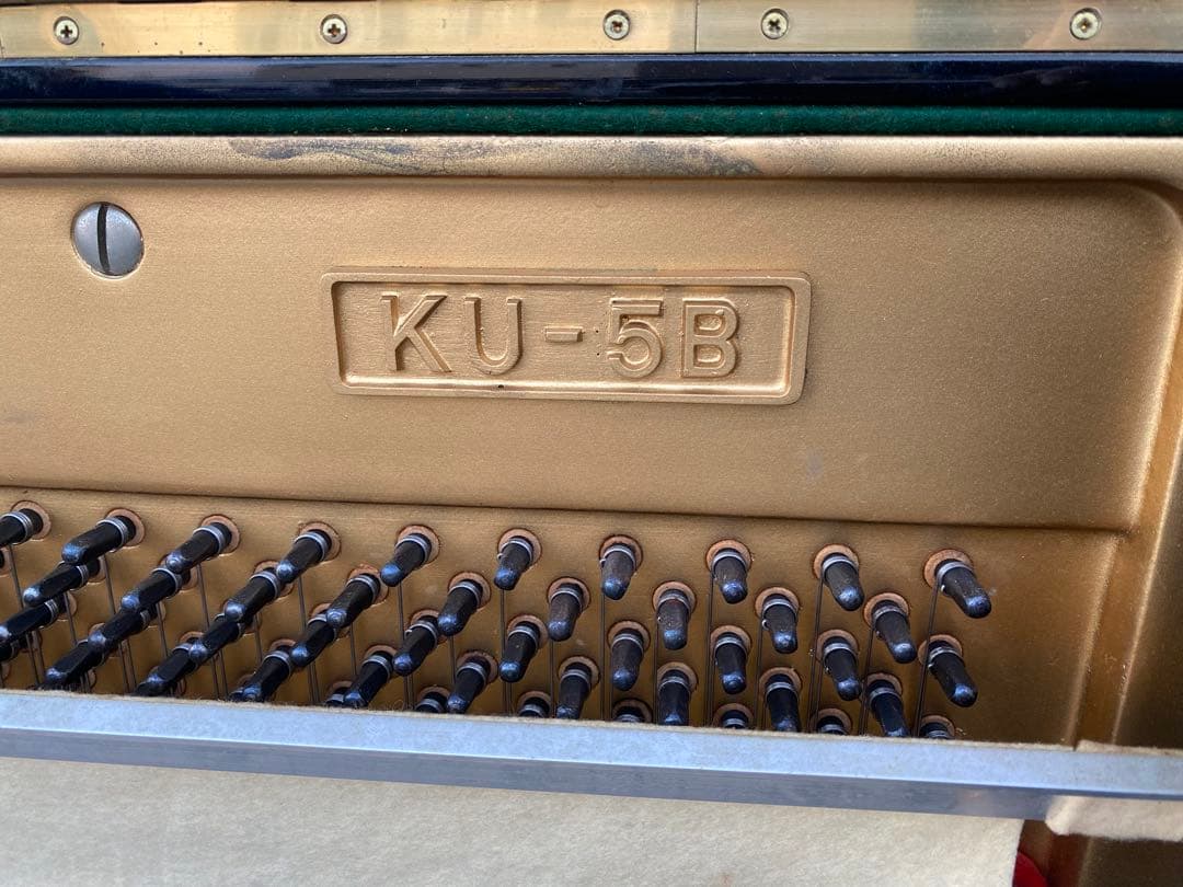 KAWAI KU-5B アップライトピアノ 黒