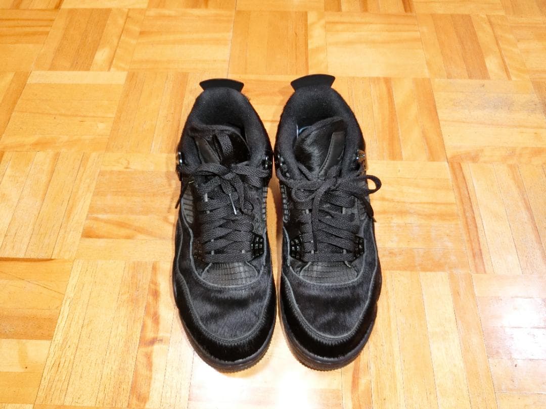 エア ジョーダン 4 BLACK CAT GOLFスニーカーシューズ