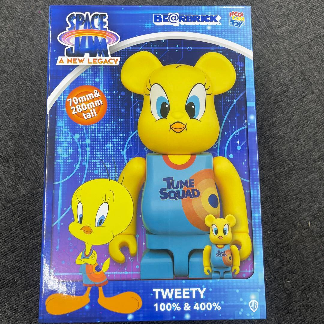 TWEETYがBE@RBRICK 100% & 400%