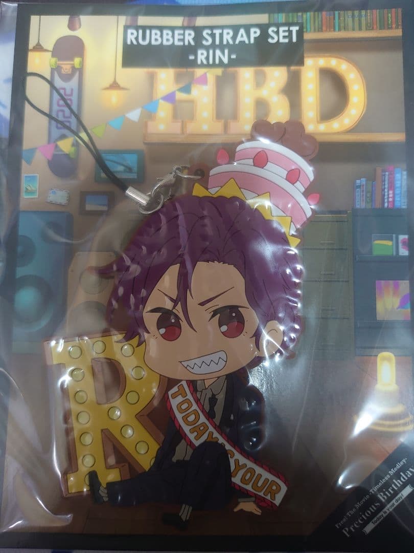 Free! ラバーストラップセット 松岡凛 誕生日