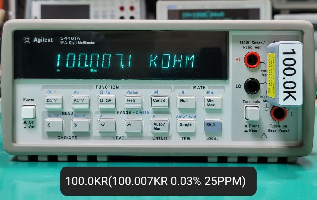 HP/Agilent 34401A 6.5桁 デジタルマルチメーター整備品
