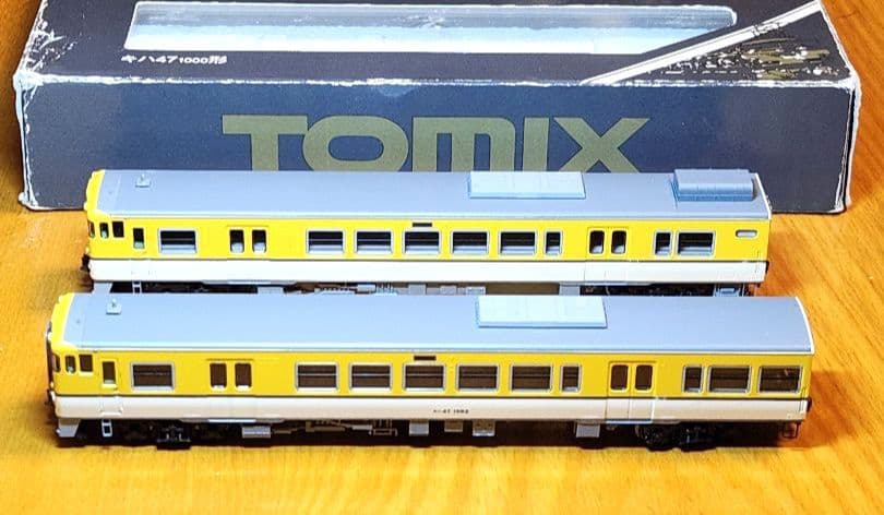 TOMIX キハ47 0形 ディーゼル(更新車・広島色) 2両セット 92182