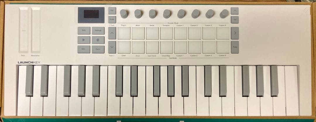 DTM・DAW Novation Launchkey mk4 Mini37 White MIDI