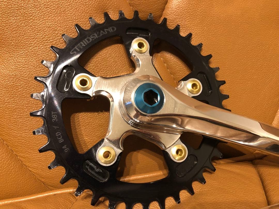GRAFTON STRIDSLANDオールドMTB クランクセット 38T