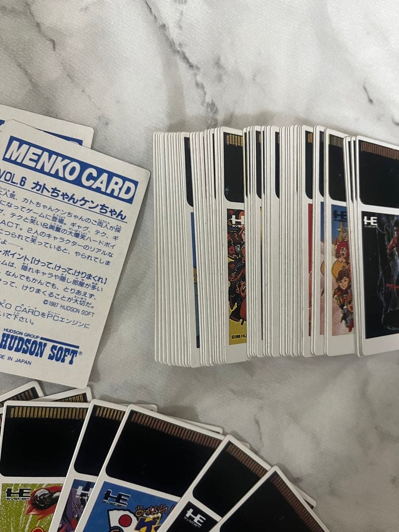 PCエンジン　MENKO CARD メンコカード　まとめ売り
