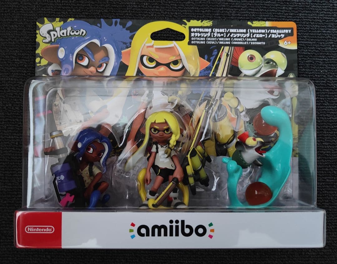新品未開封品　スプラトゥーン3　アミーボ　トリプルセット