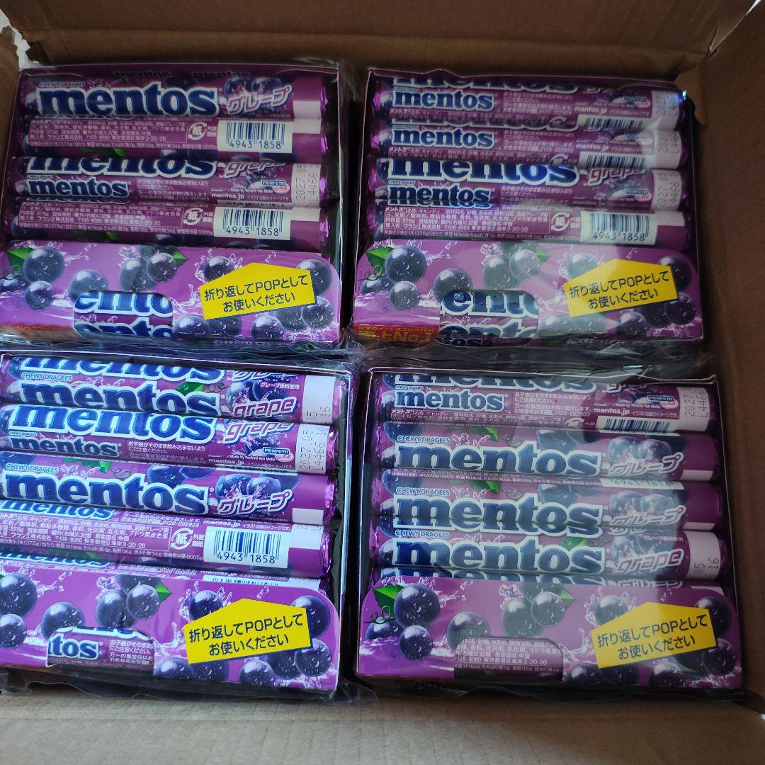 Mentos グレープ 196本　12本入り×16箱