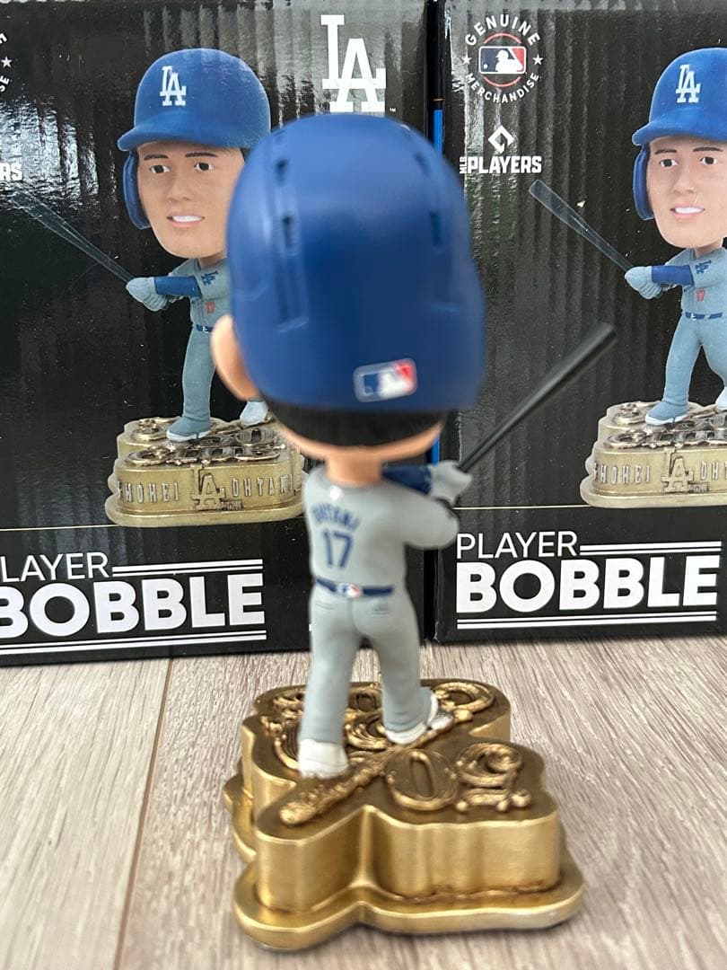50/50 shohei Ohtani 17 ミニボブルヘッド 高さ11.5cm