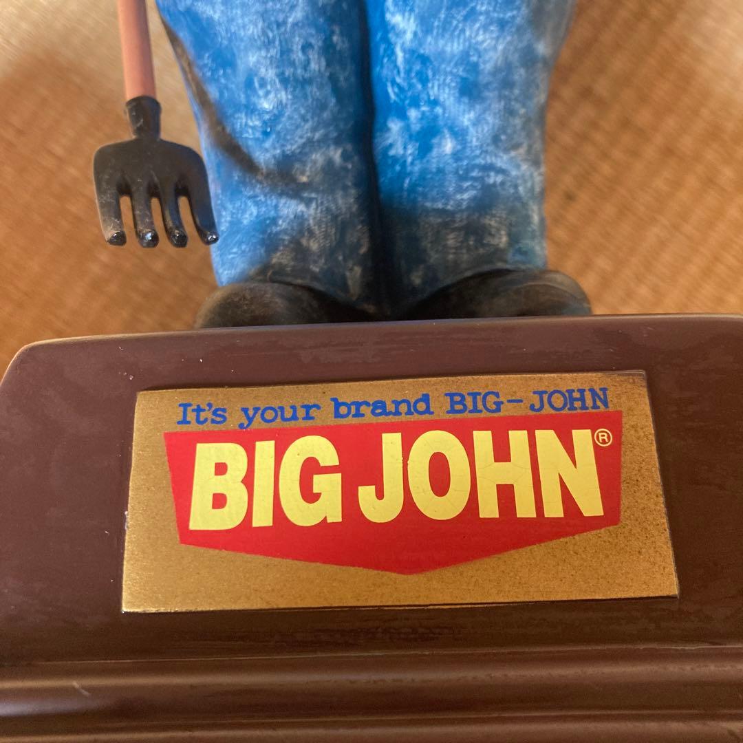 BIG JOHN 販促　おじさん　JEANS
