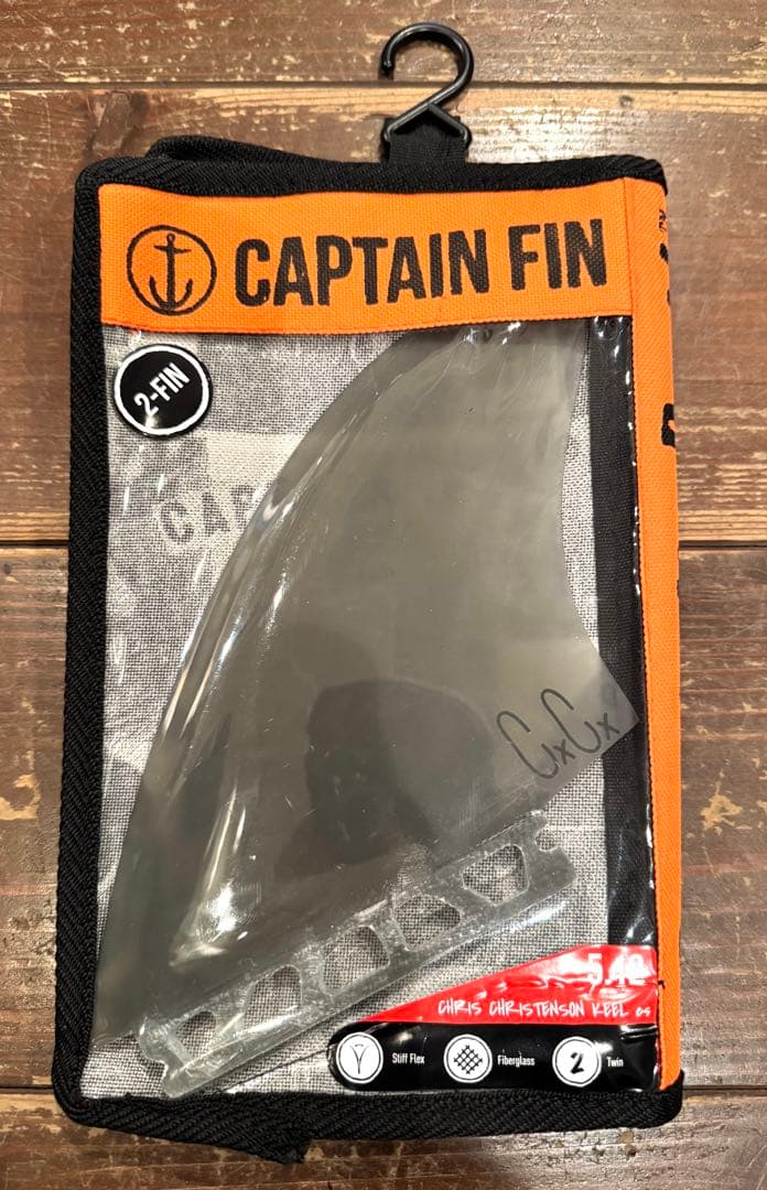 新品未使用CAPTAIN FINクリステンソンキールツインフィンfutures用