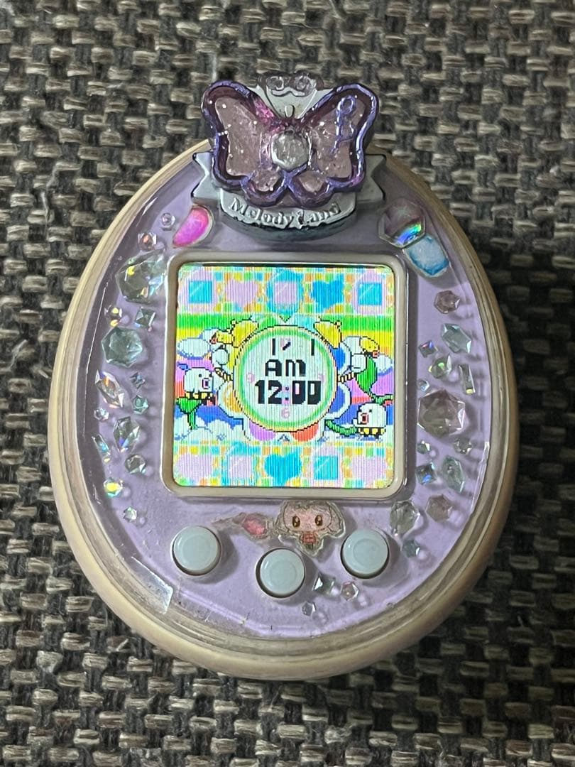Tamagotchi P's たまごっち ピース ピンク パープル 動作確認済み