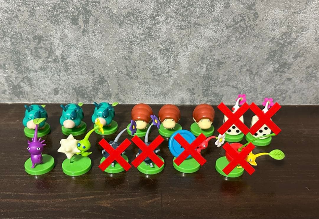 ピクミン　チョコエッグ　フィギュア　バラ売り可