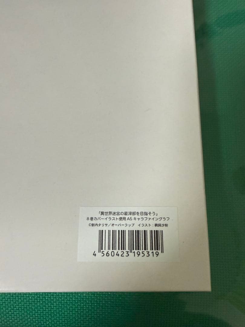 異世界迷宮の最深部を目指そう8巻カバーイラスト使用A5キャラファイングラフ