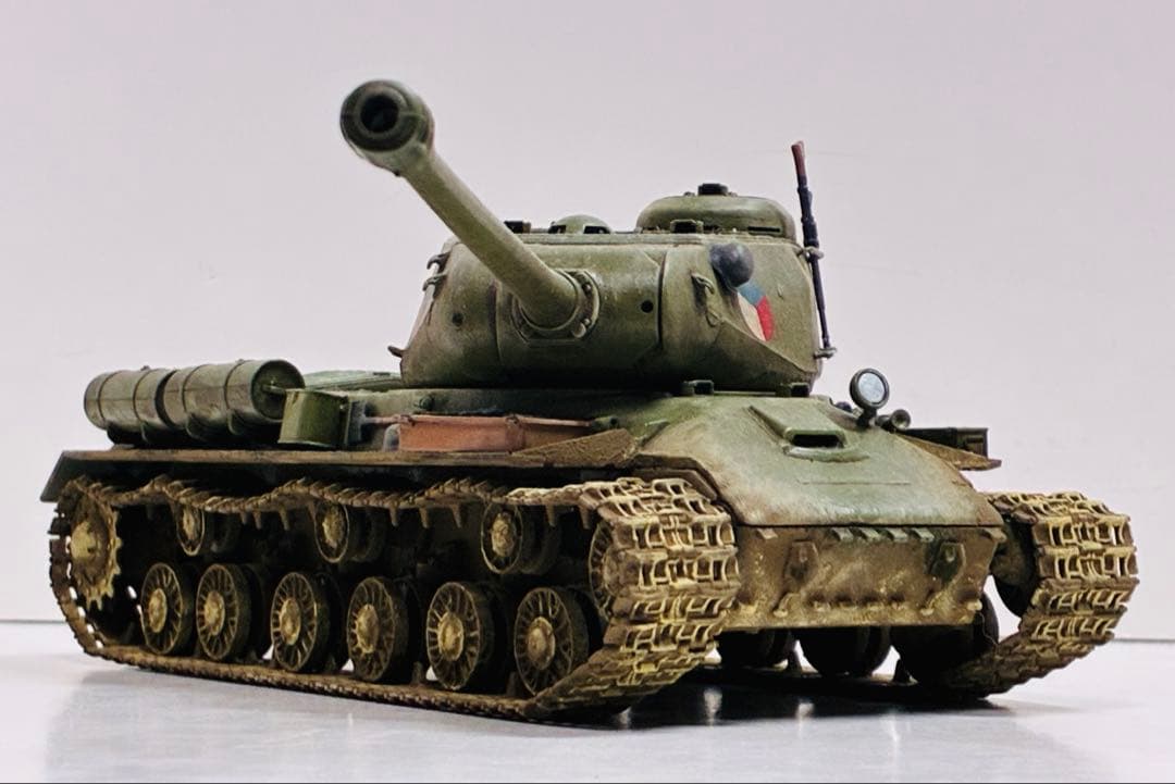タミヤ 1/35 JS-2 完成品　戦車　模型　プラモデル　ソ連　IS-2