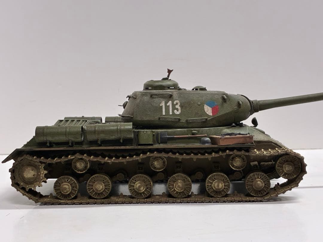 タミヤ 1/35 JS-2 完成品　戦車　模型　プラモデル　ソ連　IS-2