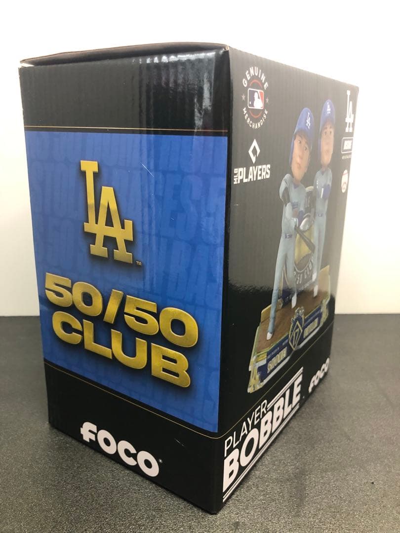 【大谷翔平】50本塁&50盗塁 ミニボブルヘッド 限定550個 新品 ドジャース