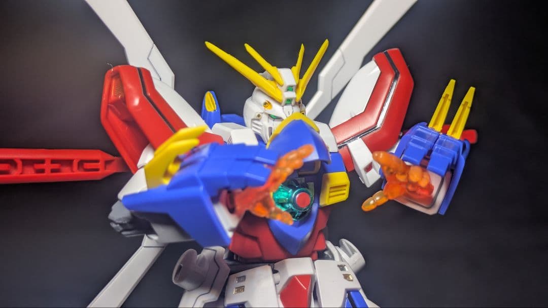 HG 塗装済 ゴッドガンダム シャイニングガンダム ガンプラ Gガンダム
