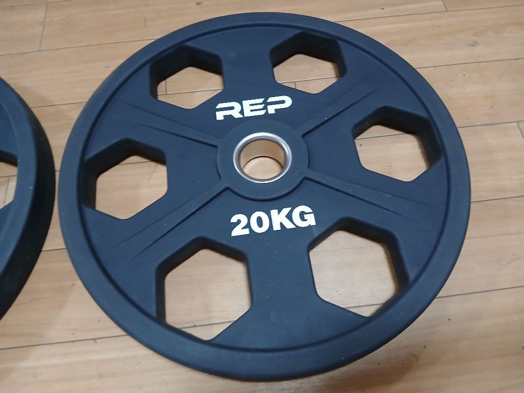 REP Fitnessレップフィットネス オリンピックプレート 20Kg×1枚②