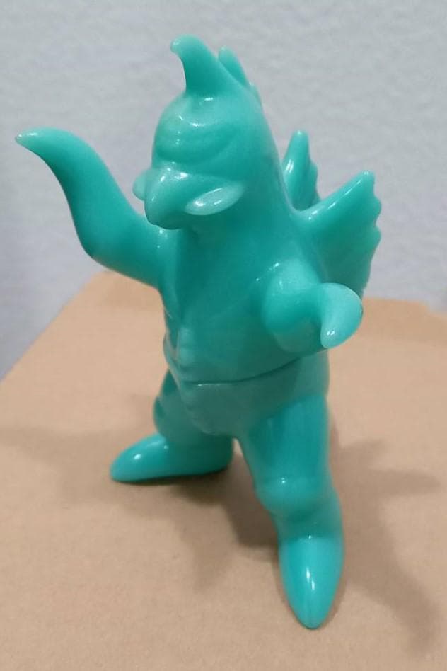 u.s.toys ビル箱怪獣シリーズ ガイガン 蓄光 ゆ～えすポケットミニソフビ