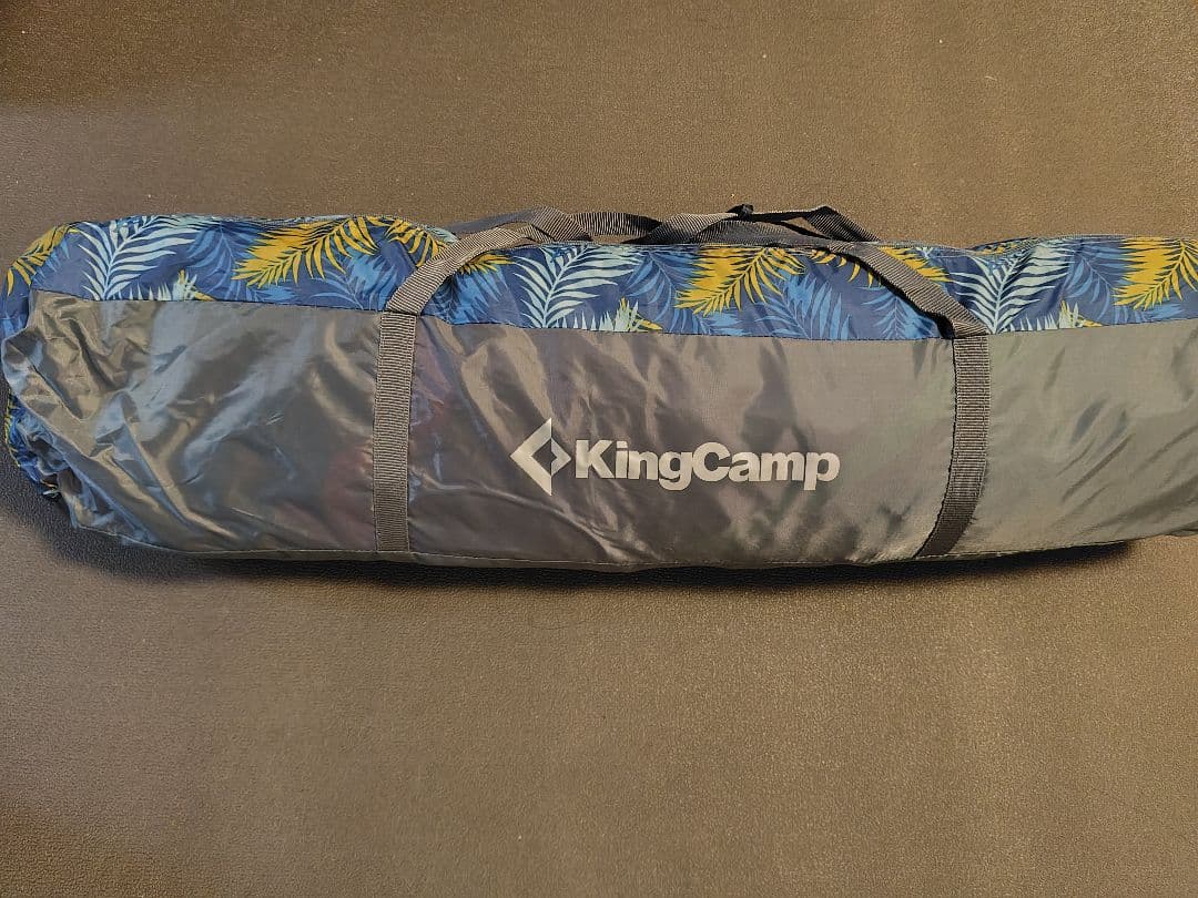 KingCamp キャンプテント　サンシェードテント ワンタッチ式　ブルー