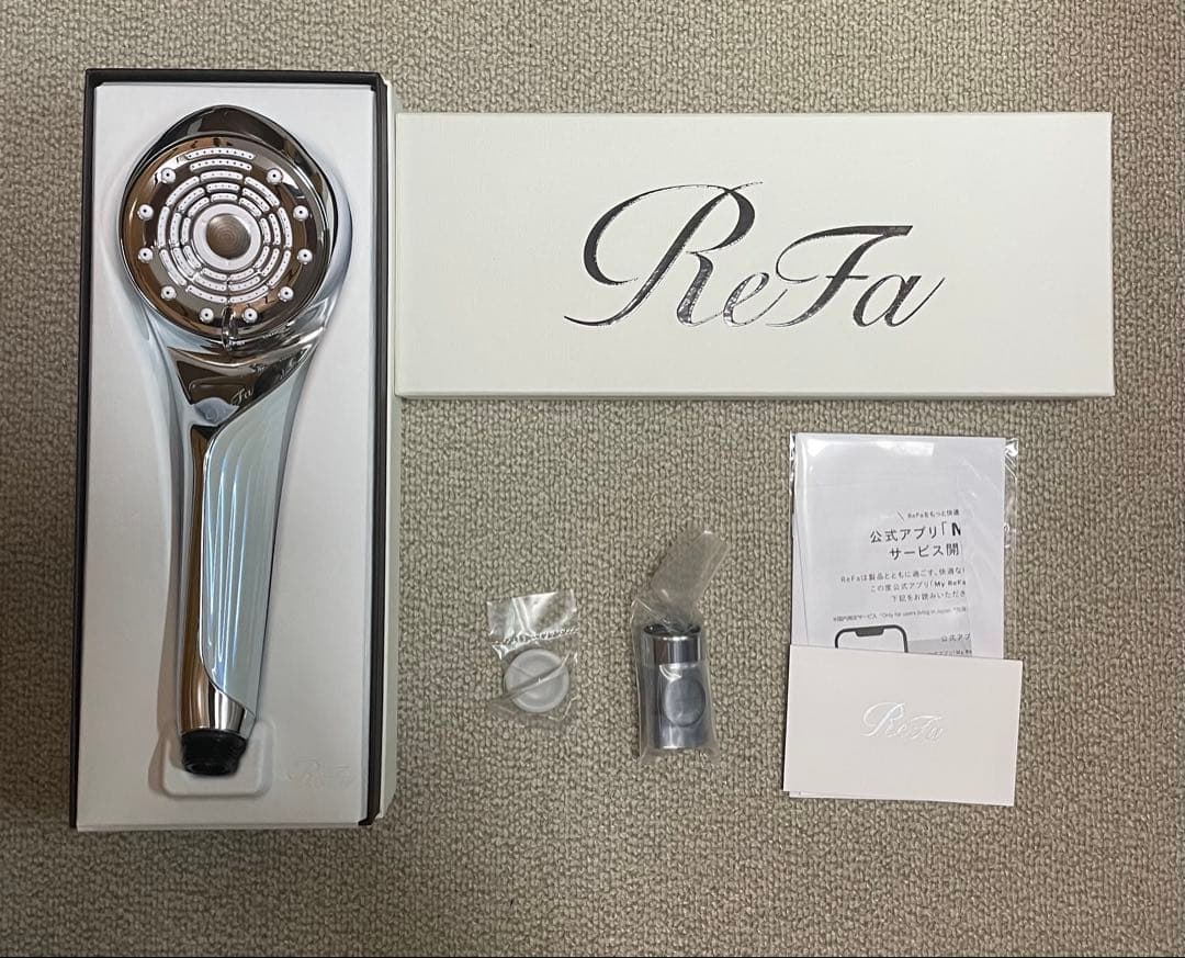 ReFa ファインバブルU (白×シルバー) 新品、未使用