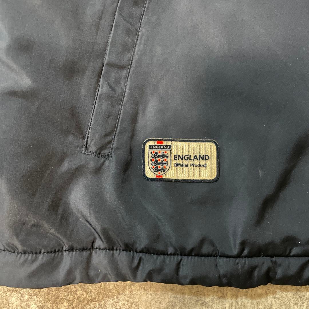 90s UMBRO ENGLAND 代表　ナイロンジャケット　中綿　在原みゆき