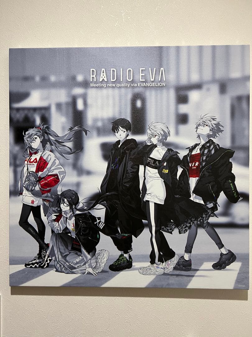 【限定生産品】RADIO EVA EVA Canvas Art