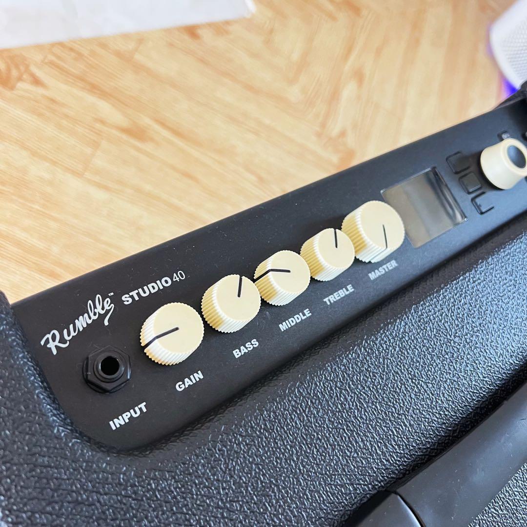 【完動美品】Fender Rumble Studio 40 高性能ベースアンプ