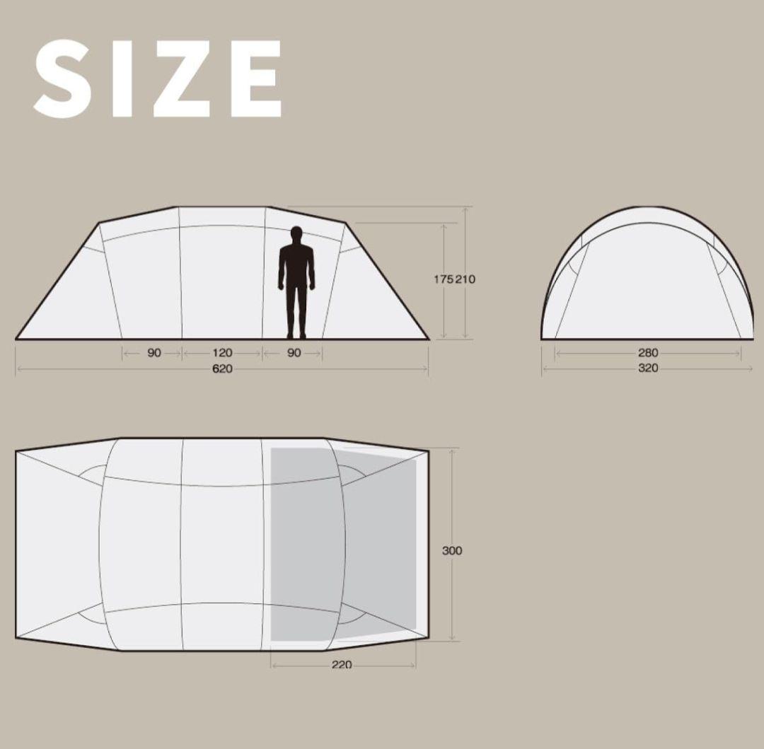 美品 サバティカル アルニカ テント