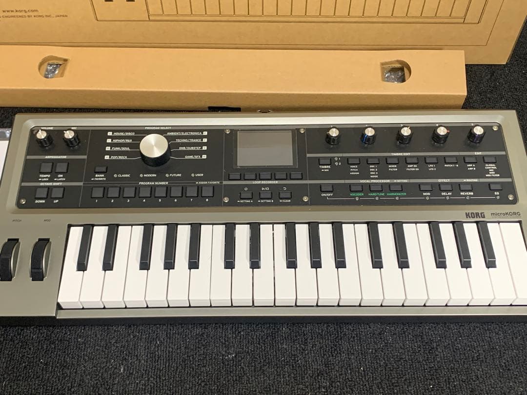 美品　KORG microKORG2 シンセサイザー　新型マイクロコルグ