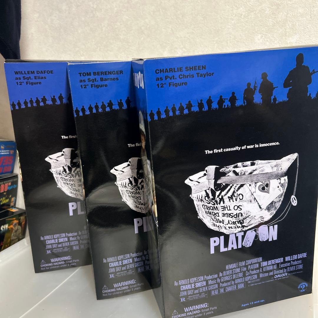 激レア　PLATOON 12インチアクションフィギュア3体セット　美品