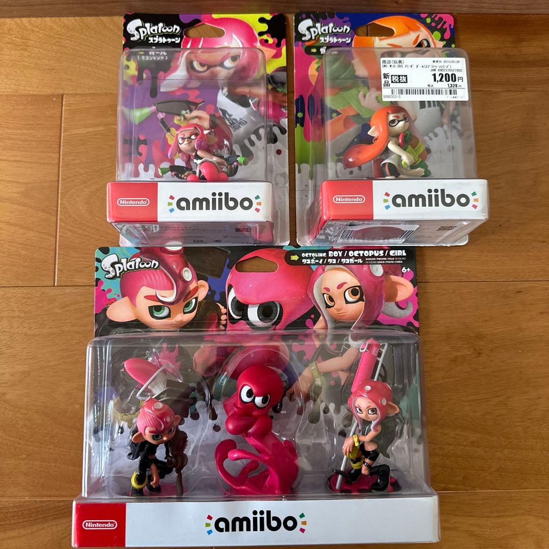 ゲームキャラクター Nintendo Splatoon amiibo