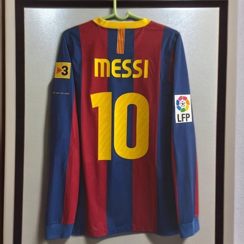 10-11 バルセロナ メッシ MESSI 10 長袖 シャツ