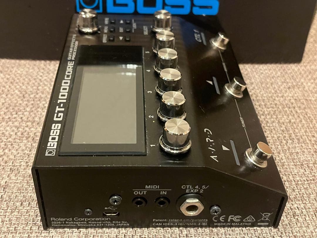ギター BOSS gt1000 core