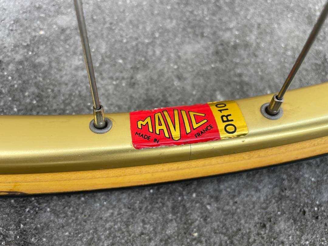 <極上中古>カンパニョーロ50周年 MAVIC ORO VELOFLEX 32H