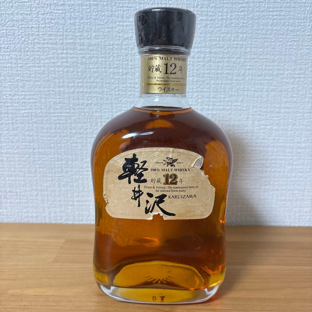 軽井沢12年　100％モルト　貯蔵12年　未開栓　訳あり